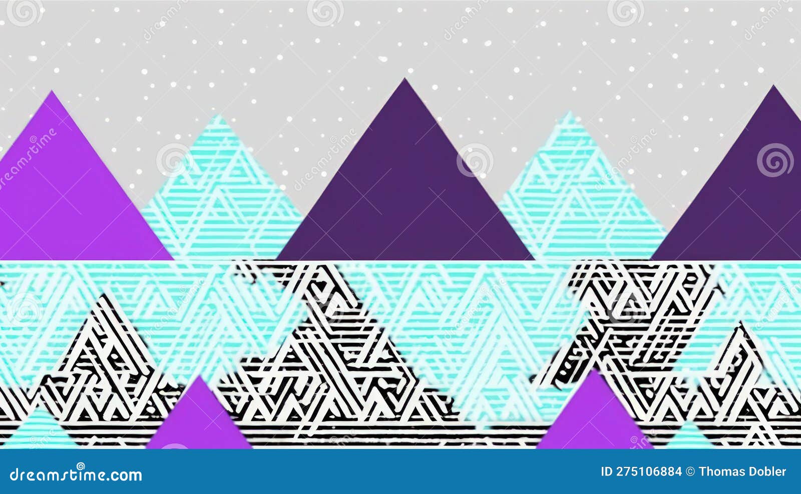 Minimalistic Digital Art Illustration Stock Illustration - Illustration ...