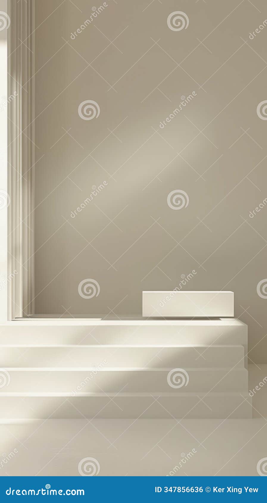 Minimalistic Display Stage Layout Featuring a Simple and Unobtrusive ...