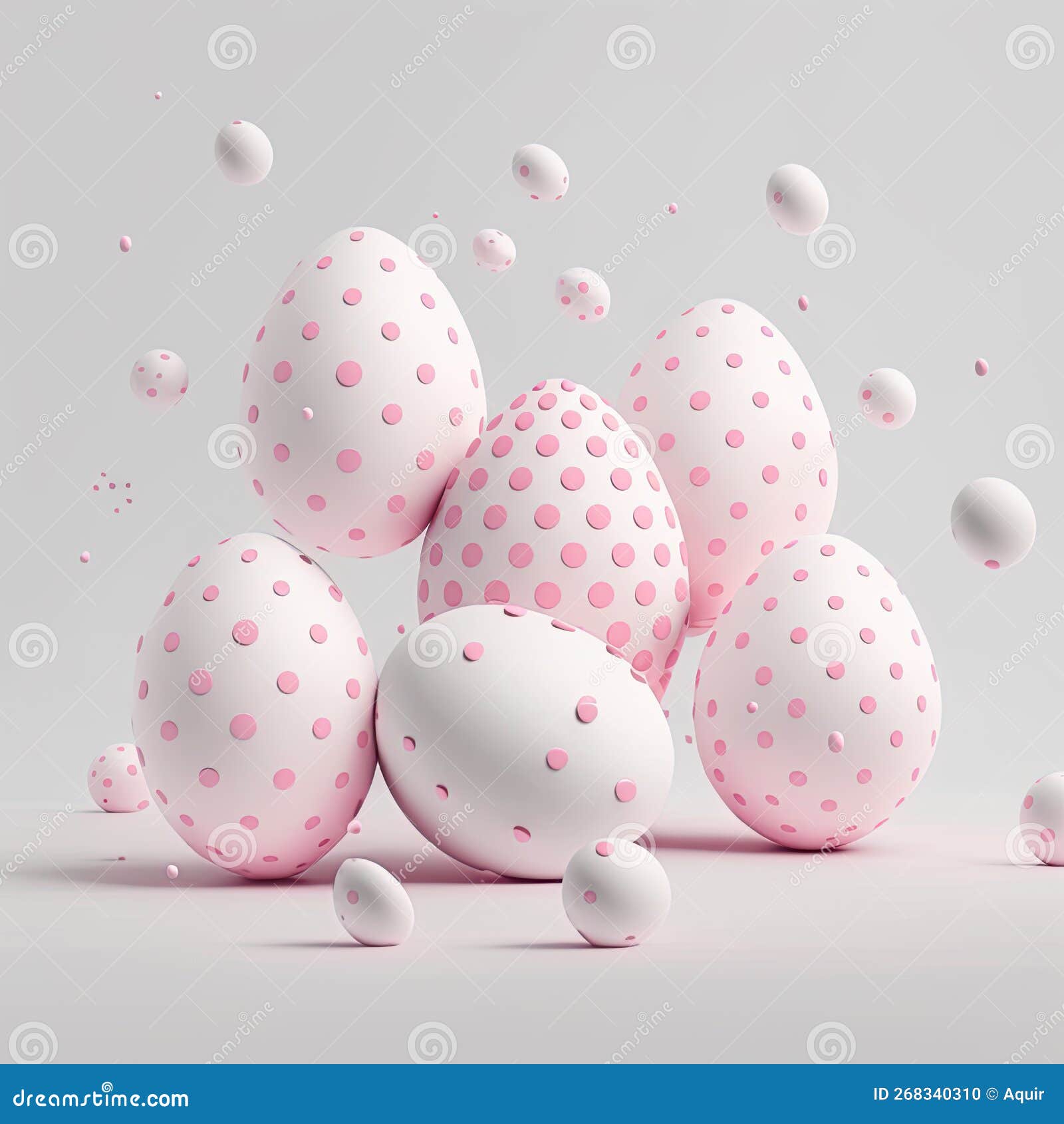 Minimalistic Easter Background. Clean Design. Generative Ai. Easter ...