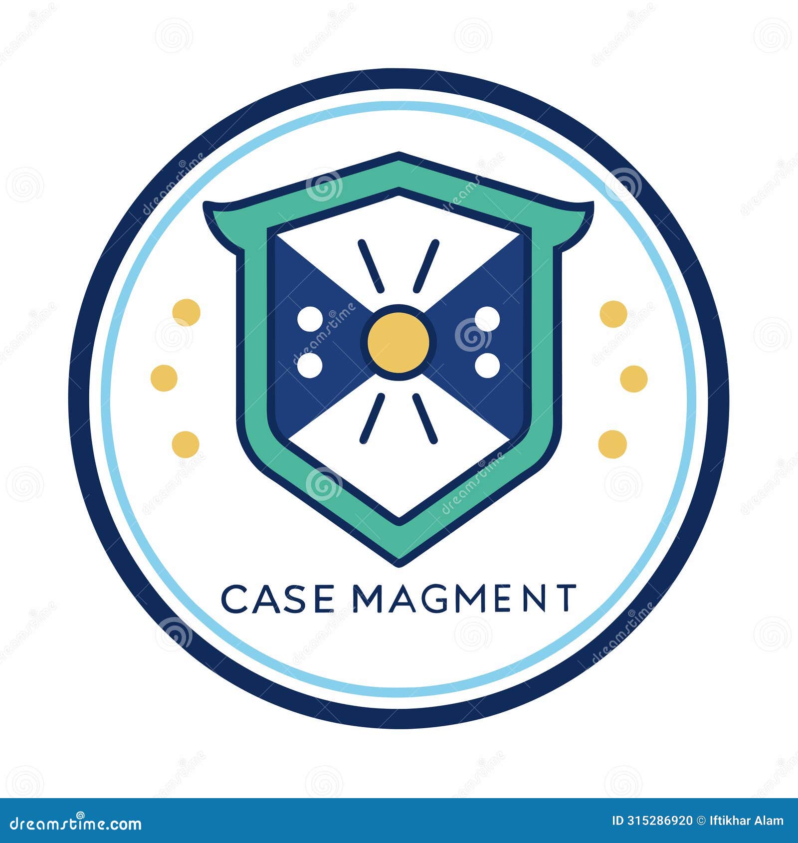 A Minimalistic Emblem Designed for a Case Management Company ...