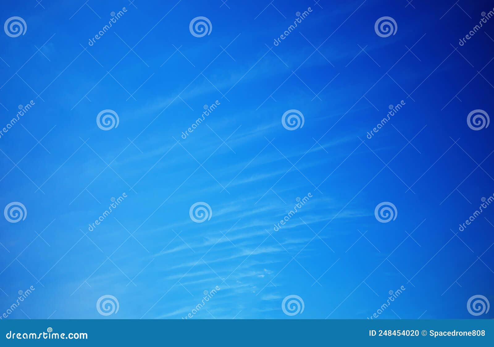Minimalistic Feather Clouds in Daylight Backdrop Stock Photo - Image of ...
