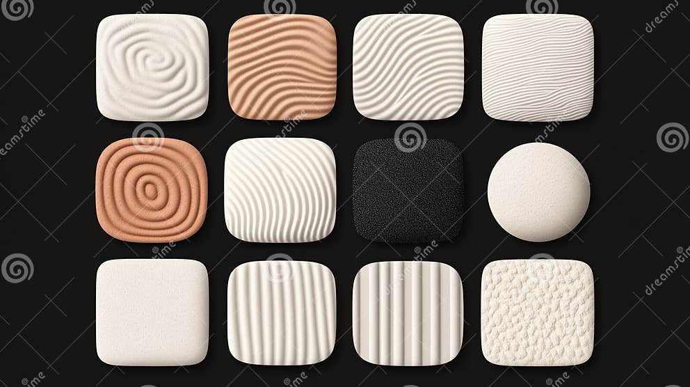 Minimalistic Geometric Sand Texture Patterns for Modern Design Projects ...