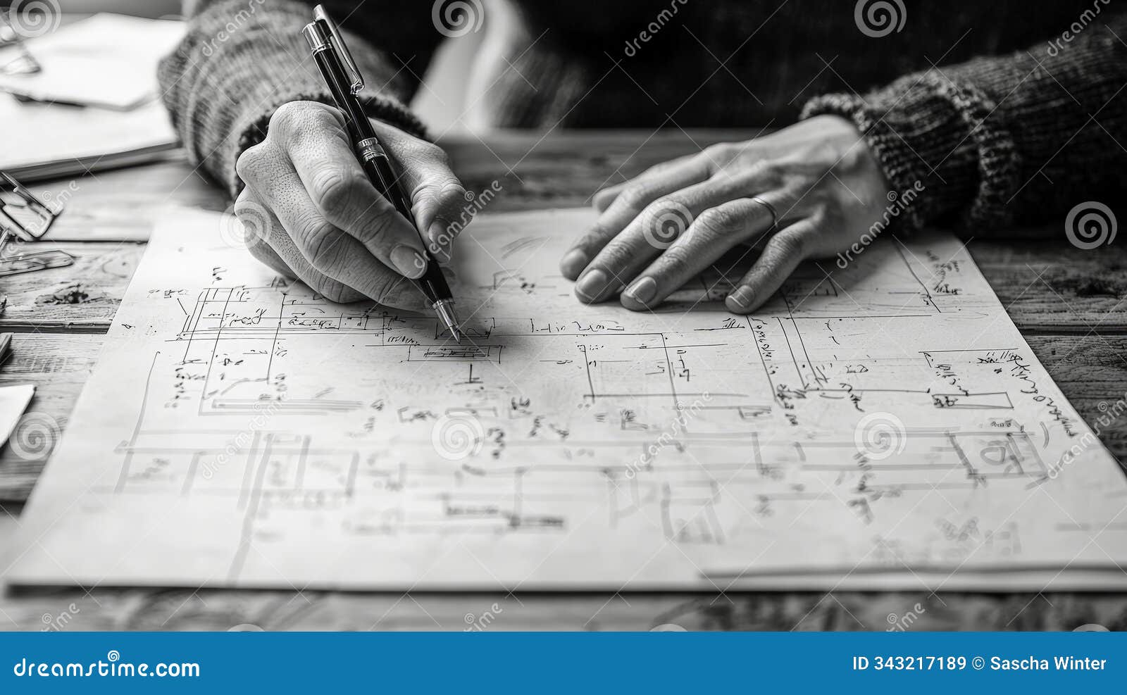 A Minimalistic, Hand-drawn Diagram Representing the Iterative Design ...