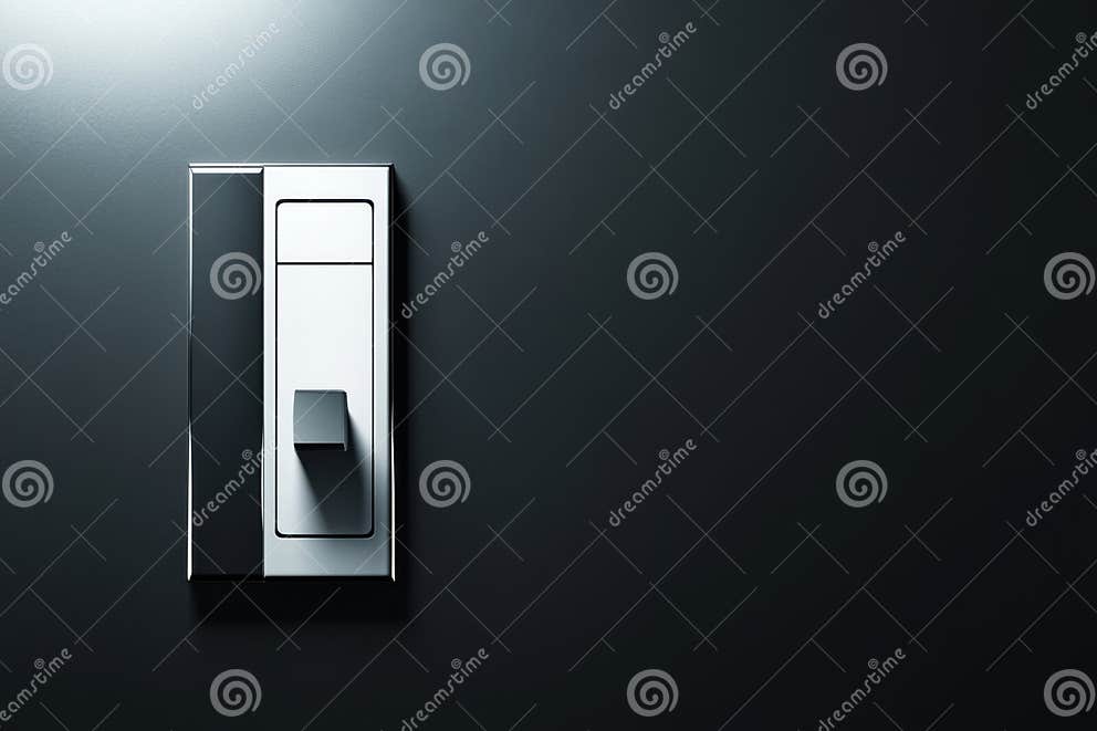 Minimalistic Modern Toggle Design in a Sleek Black Interior Setting ...