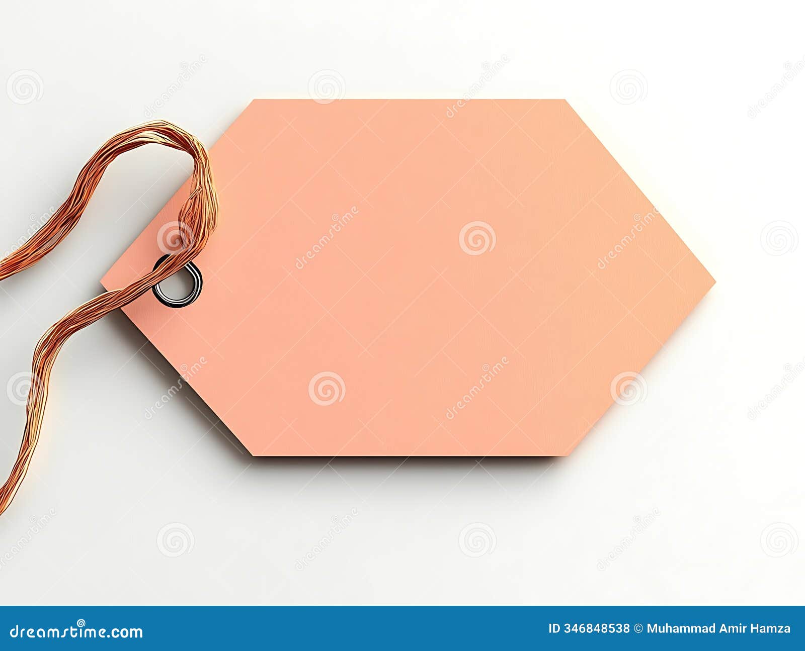 Minimalistic Peach Image With Green Leaves On Pink Background Royalty ...