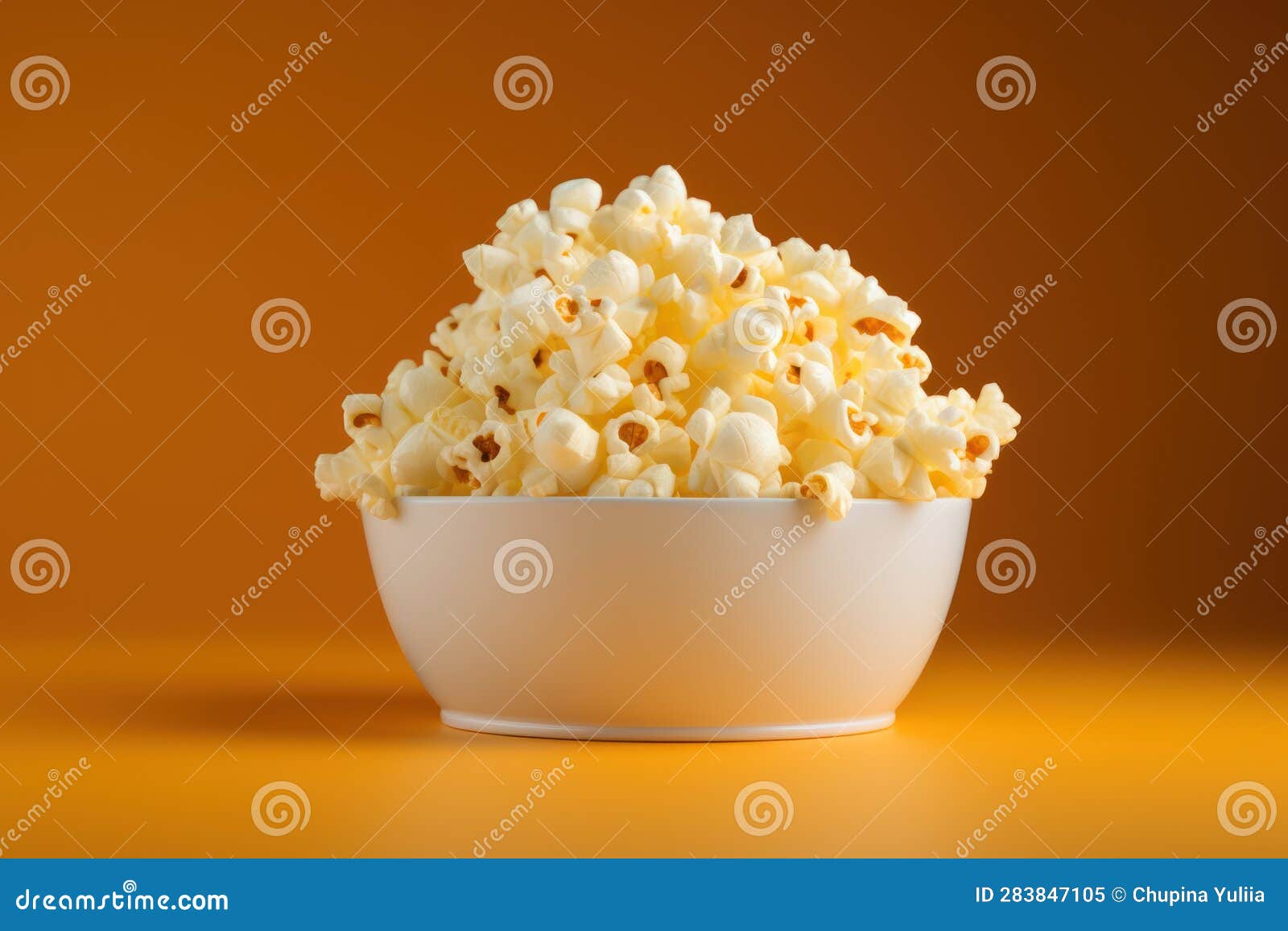 Minimalistic Popcorn. AI Generated Stock Illustration - Illustration of ...
