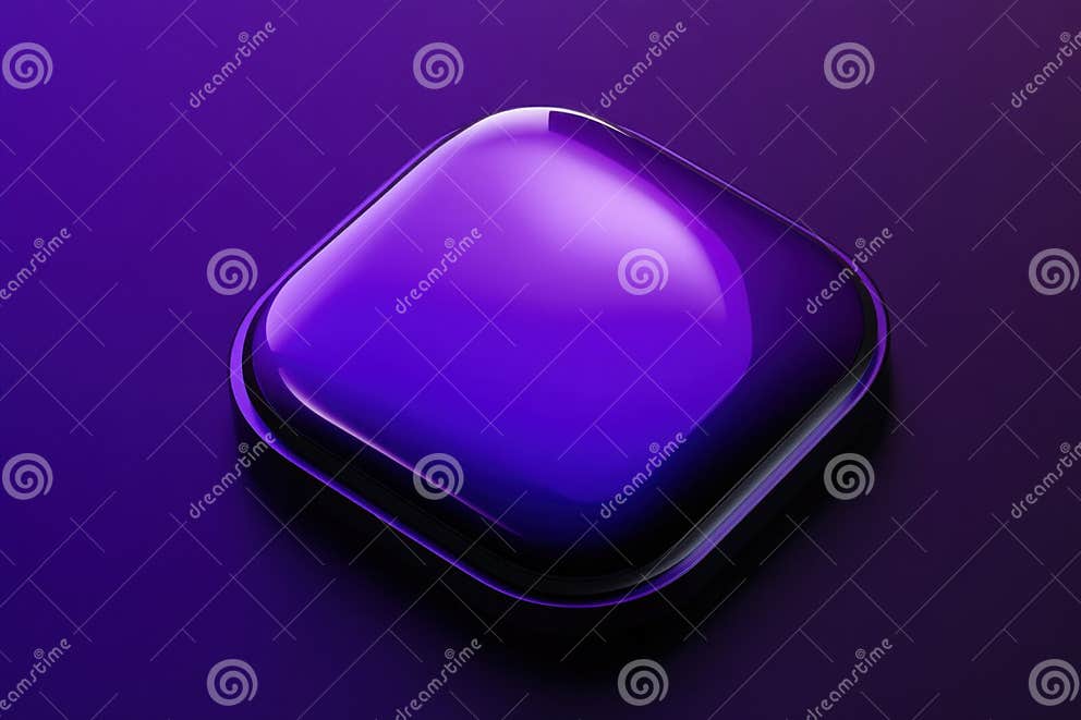 Minimalistic Purple Toggle Button Design for User Interface Elements ...