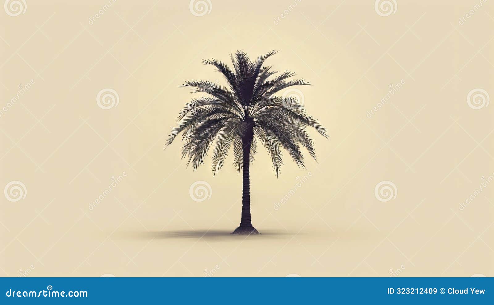 Date Palm Fruit Plant Logo Design With Leaves,seeds And Date Palm Tree ...