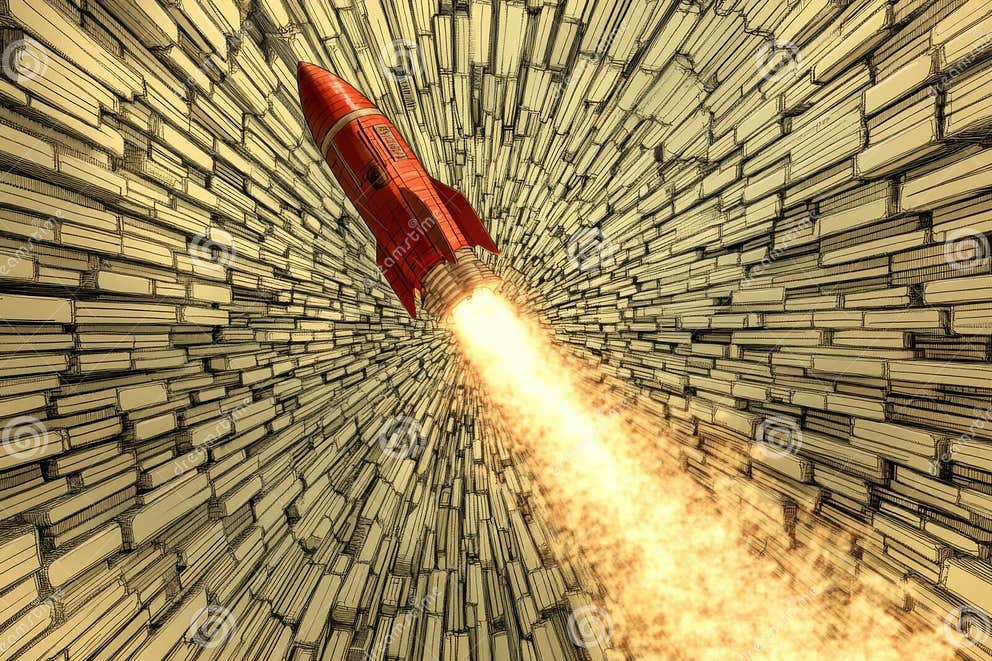 Minimalistic Rocket Concept with Dynamic Speed through Abstract Tunnel ...