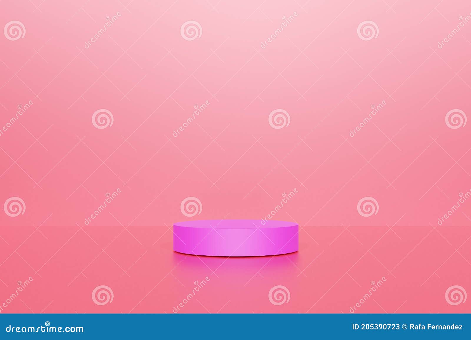 Minimalistic Showcase with Empty Space. Design for Product Presentation ...