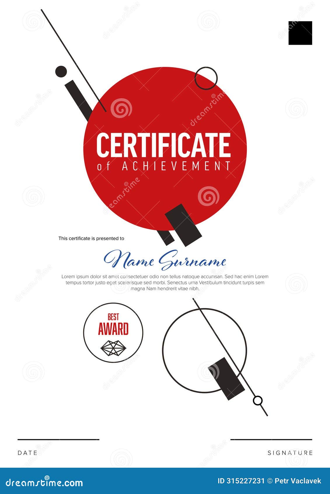 Minimalistic Simple A4 Diploma Certificate Template in Japan Style ...