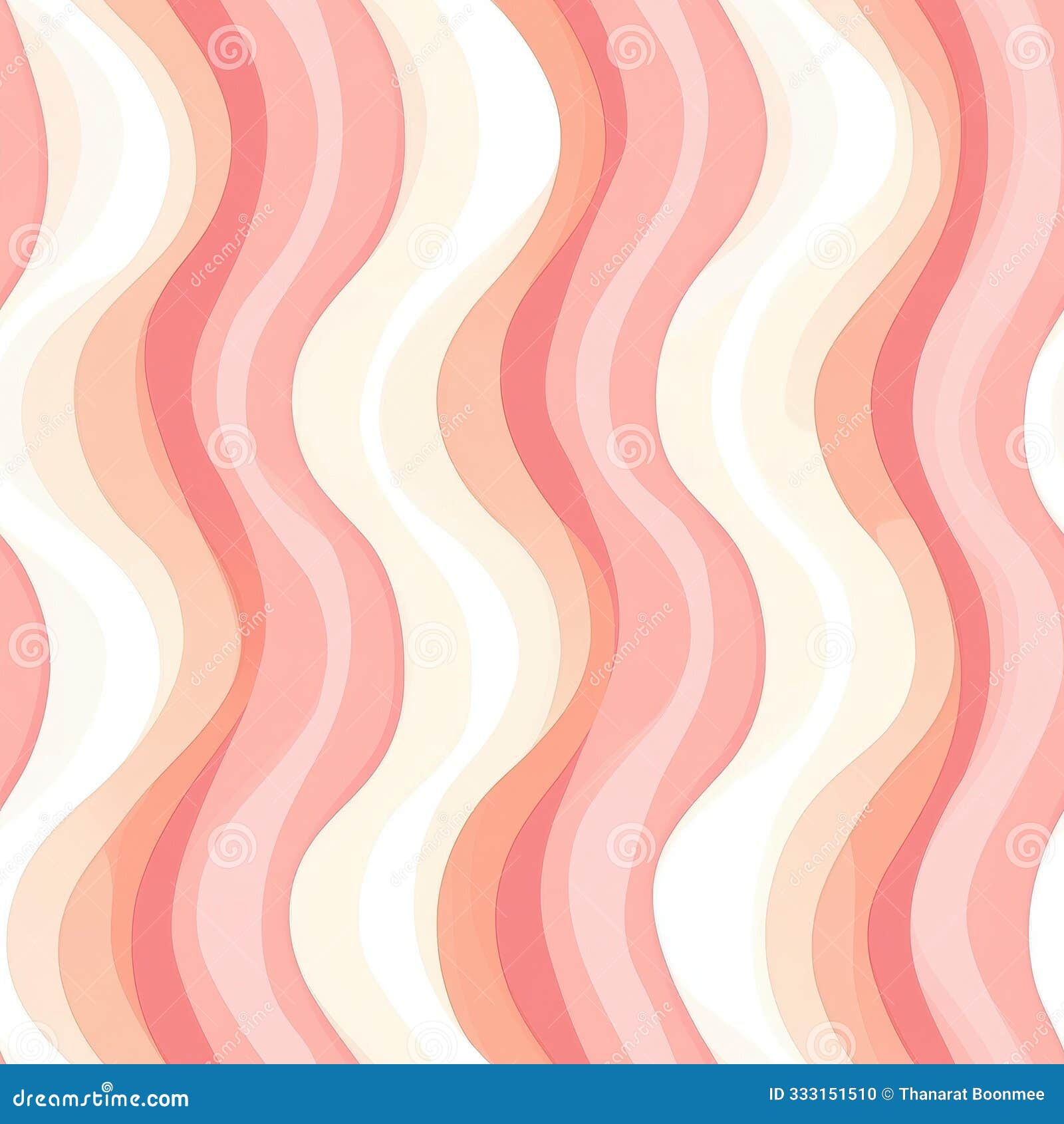 Minimalistic Square Wave Patterns with a Touch of Peach Create a ...