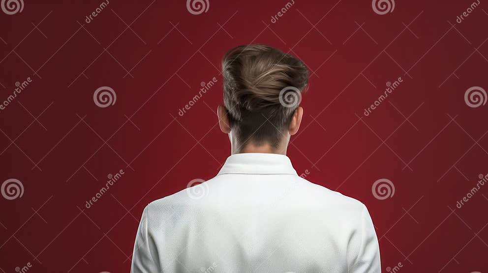 Minimalistic Superb Clean Backside Portrait of a Model AI Generated ...