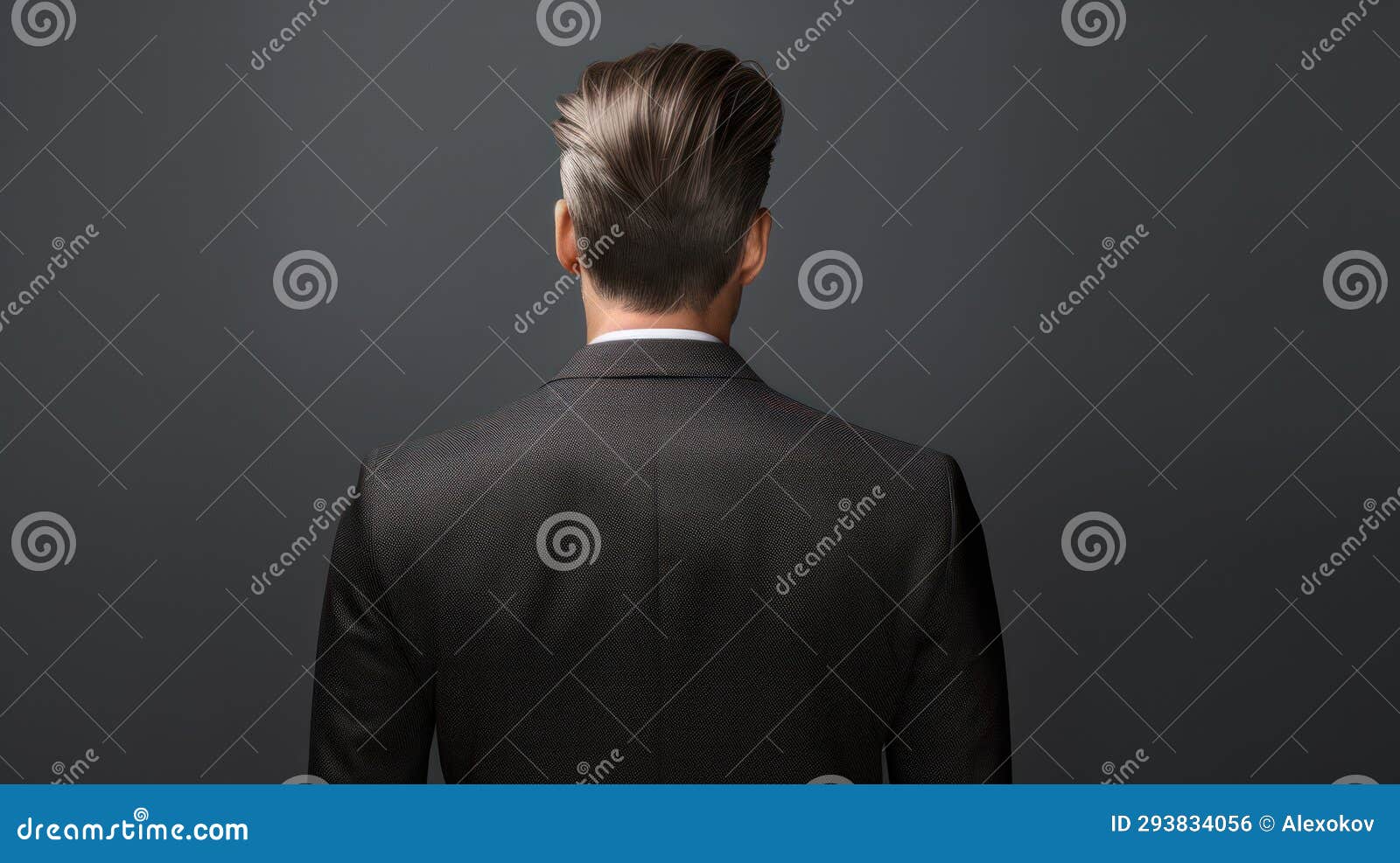 Minimalistic Superb Clean Backside Portrait of a Model AI Generated ...