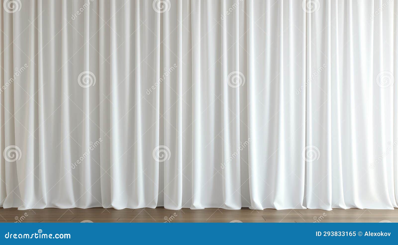Minimalistic Superb Clean Curtain AI Generated Stock Illustration ...