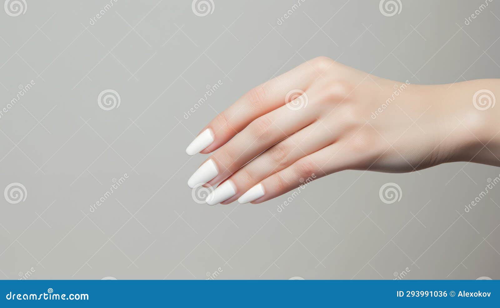 Minimalistic Superb Clean Nails AI Generated Stock Illustration ...