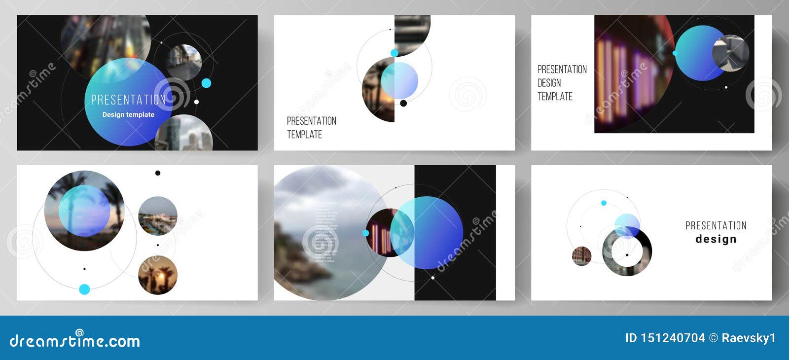 The Minimalistic Vector Layout of the Presentation Slides Design ...