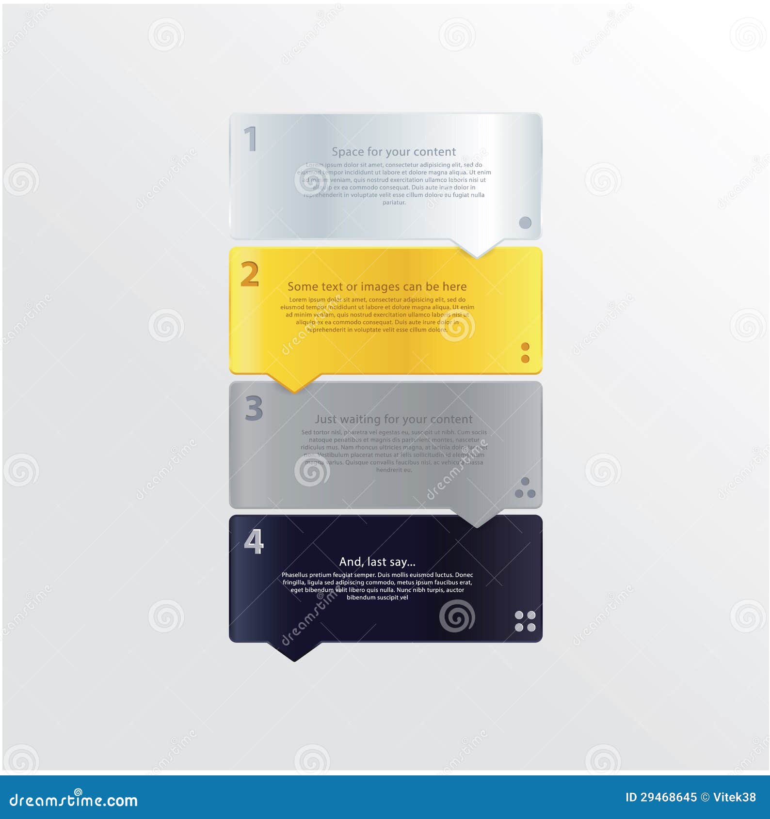 Minimalistic Vector Template. Modern Design Vector Labels Stock Vector ...