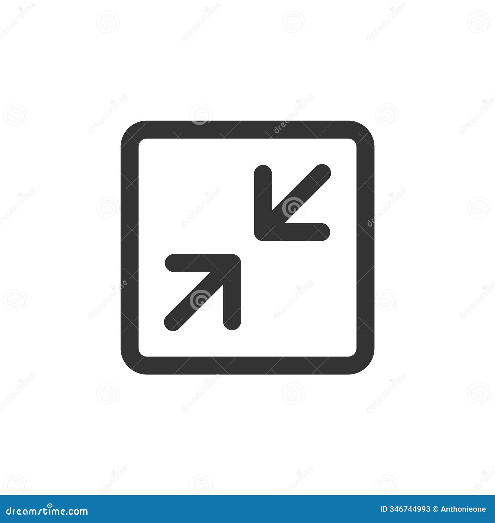 Minimize Icon Vector Isolated On White Background, Minimize Sign ...