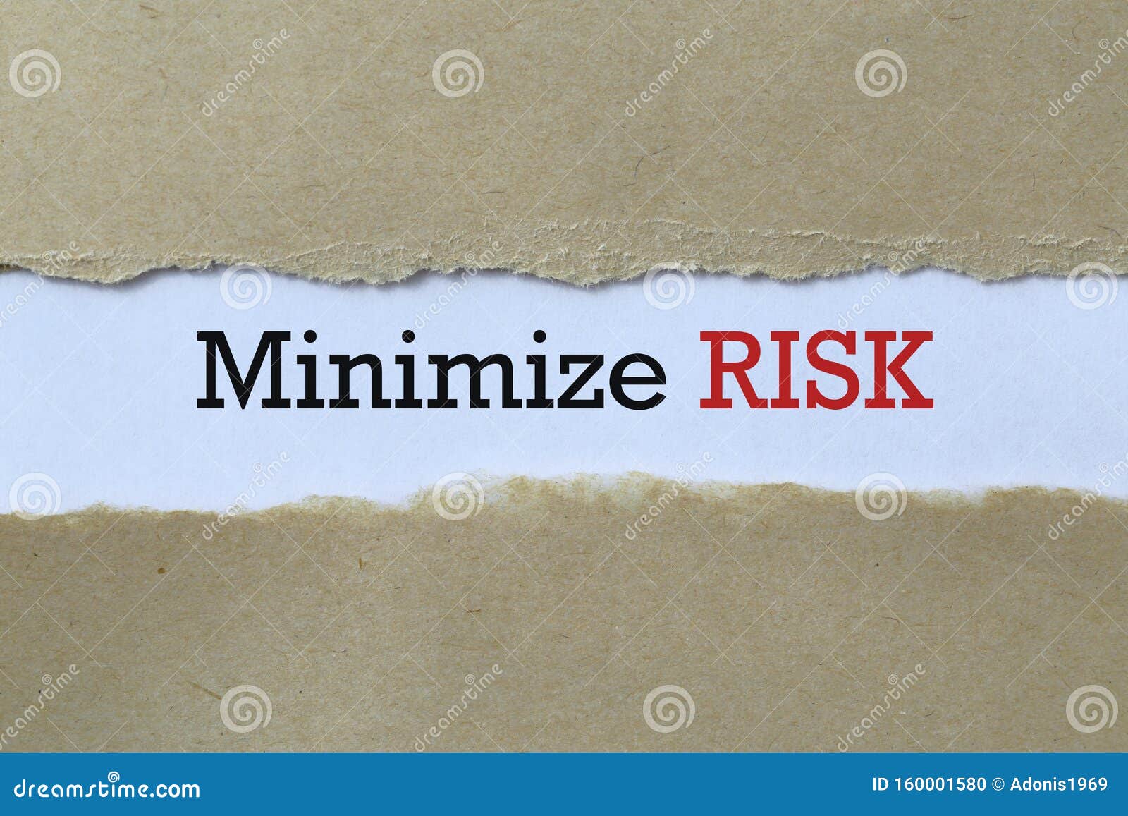 Minimize risk stock photo. Image of security, design - 160001580