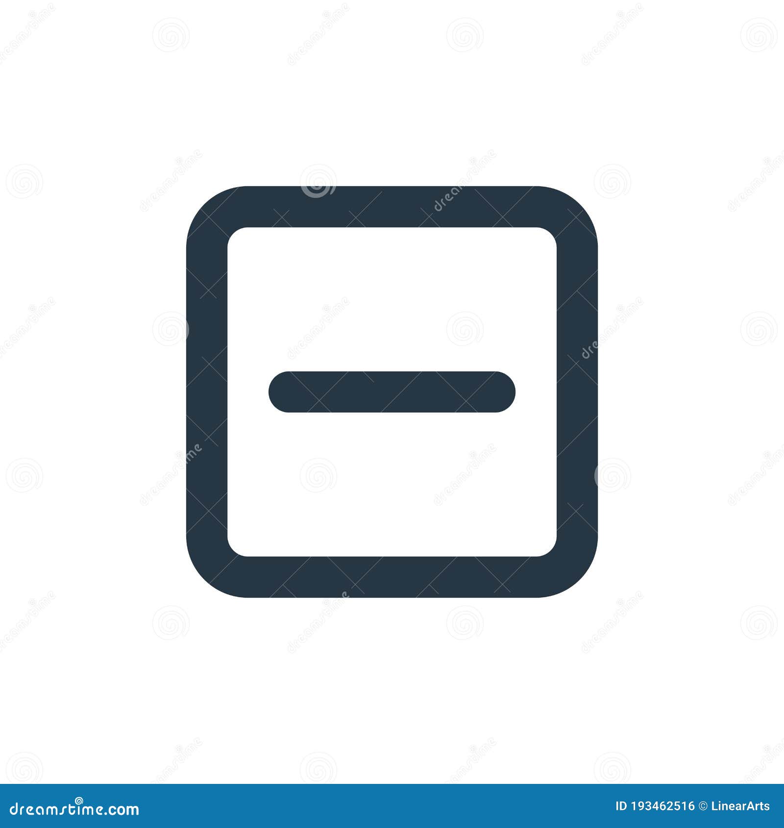 Minimize Sign Icon Vector From Essentials Ui Concept Thin Line Illustration Of Minimize Sign