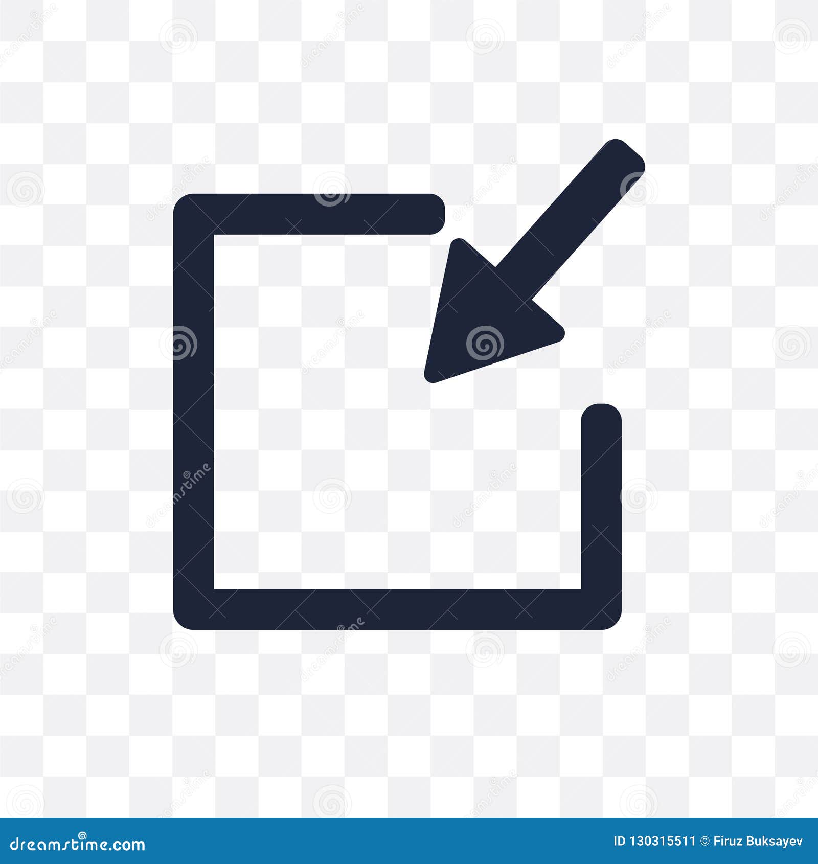 Minimize Transparent Icon. Minimize Symbol Design from User Interface ...