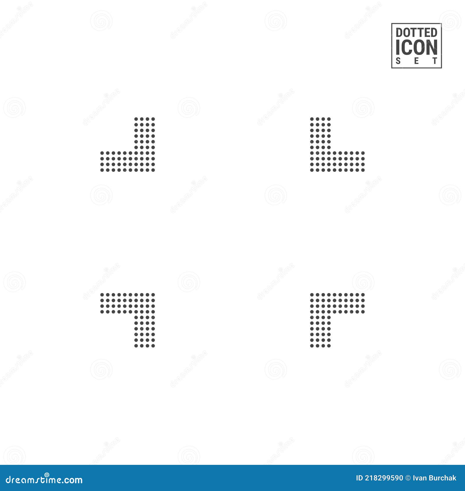 Minimize a Window Dot Pattern Icon. Shrink Dotted Icon Isolated on ...