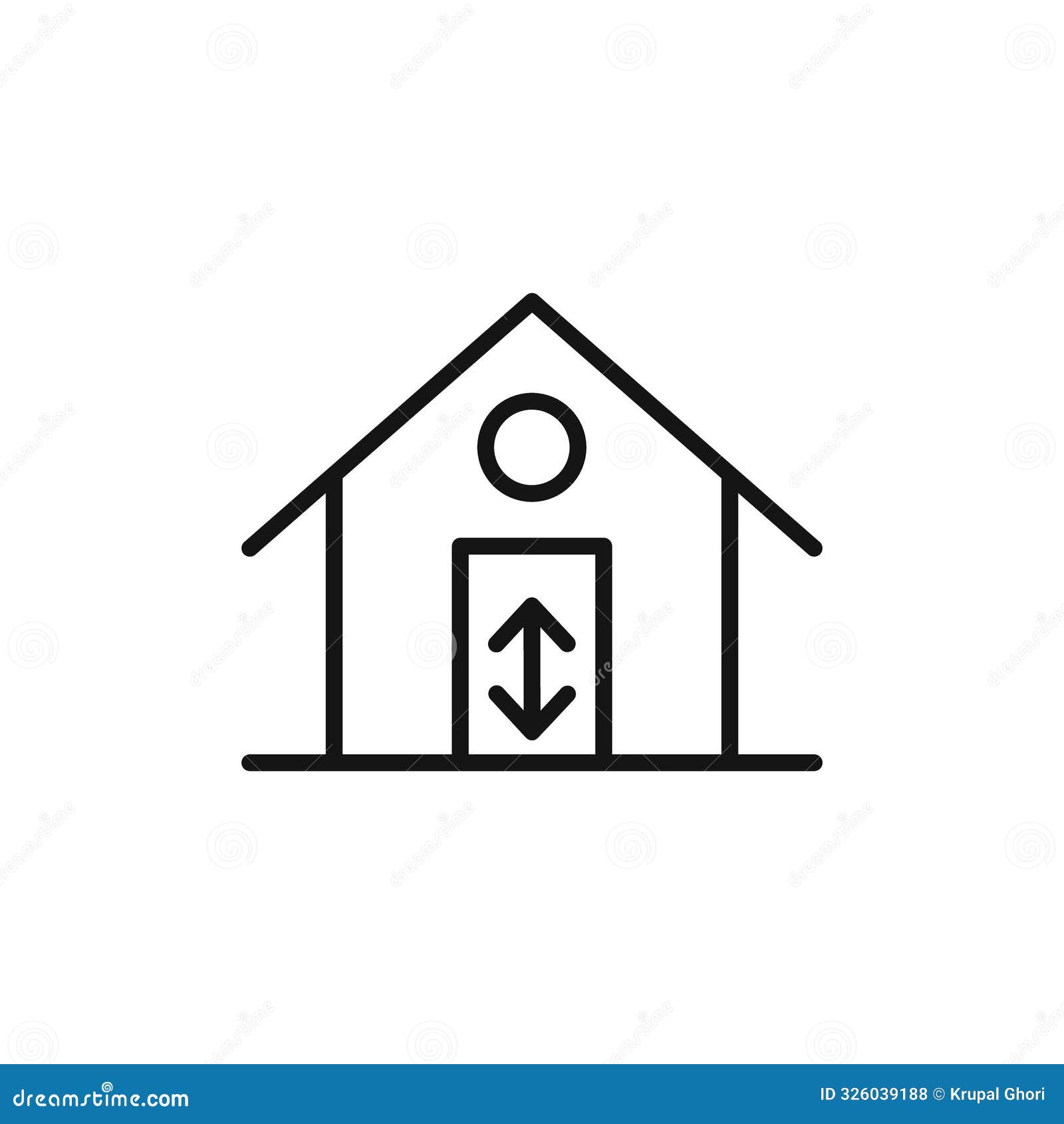 Minimum Ceiling Heights Logo Sign Vector Outline Stock Vector ...