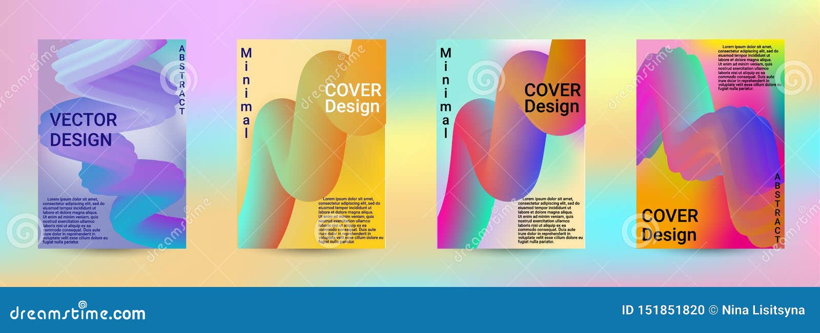 The Minimum Coverage of the Vector. Stock Illustration - Illustration ...