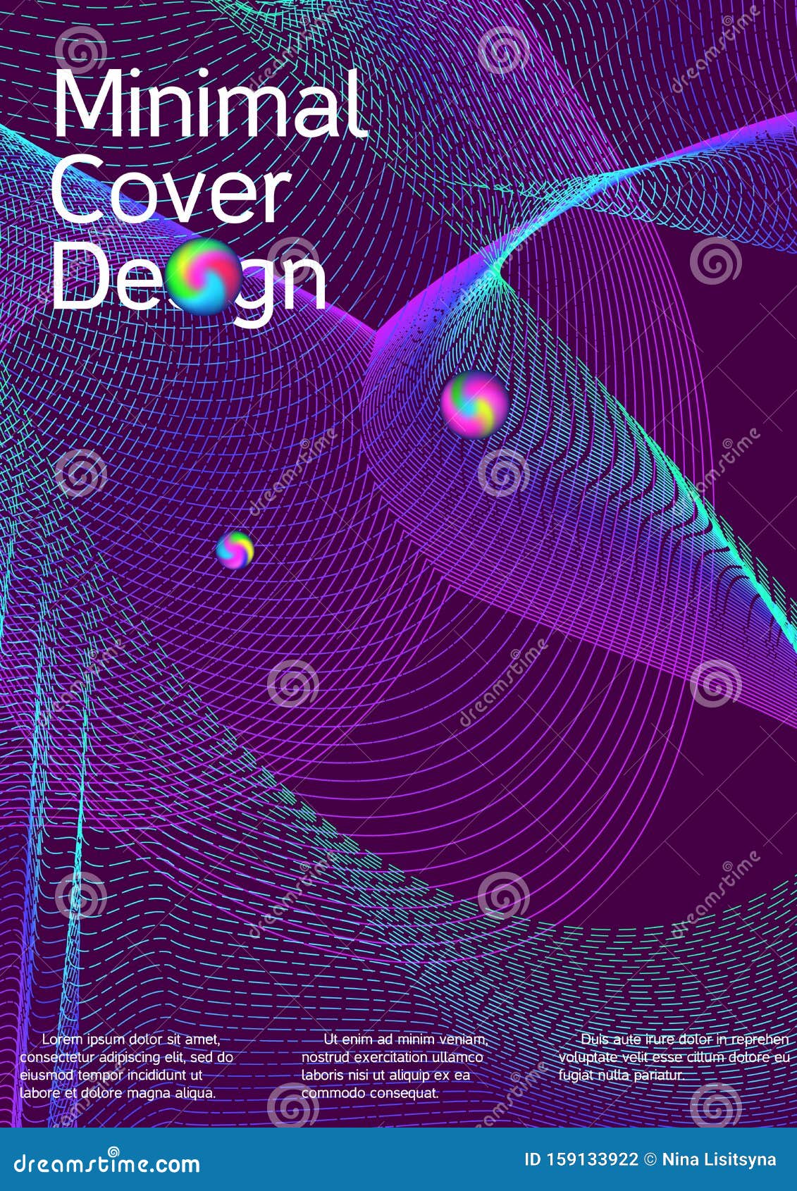 Cover design. stock vector. Illustration of clubbing - 159133922