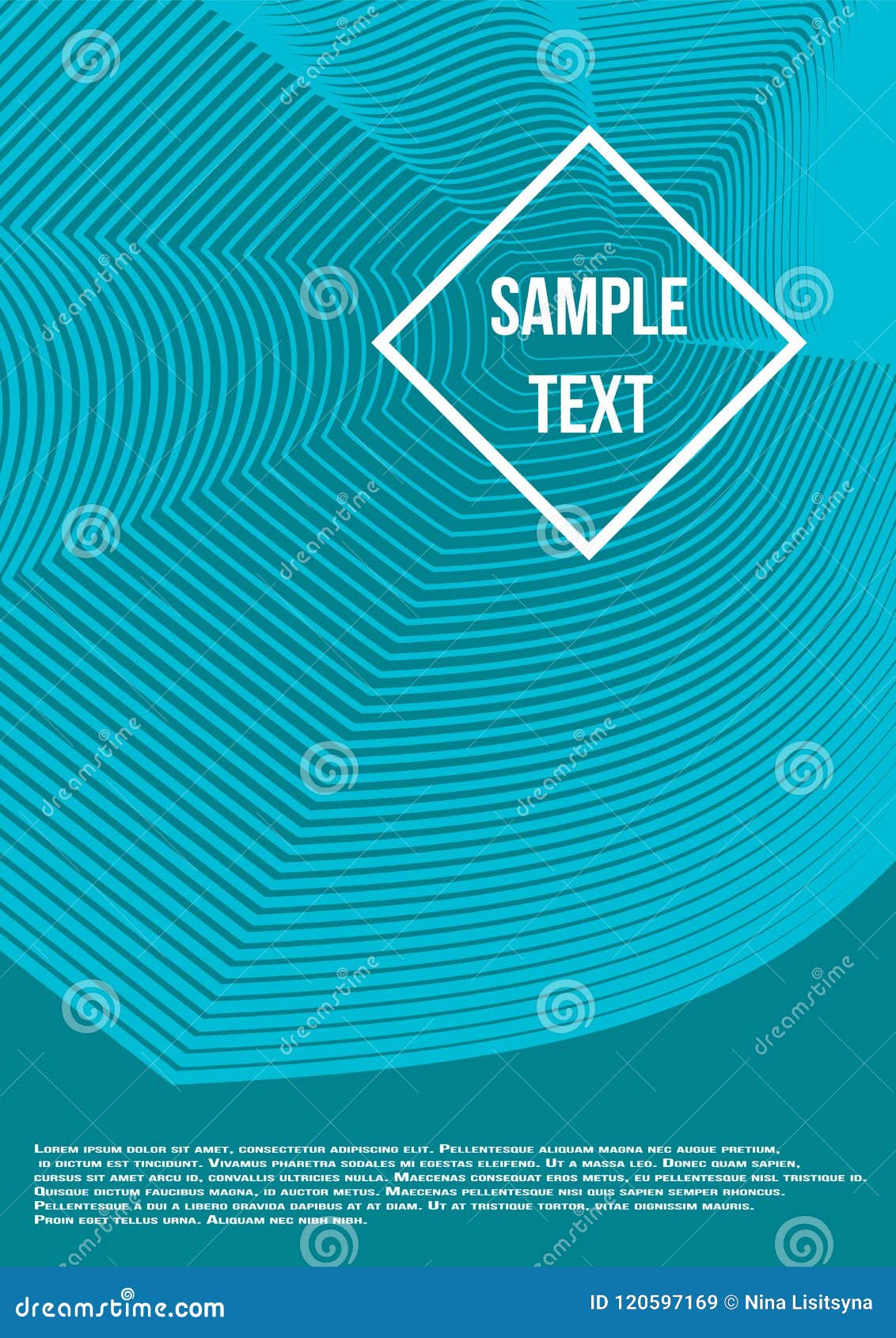 Minimum Geometric Coverage Stock Vector Illustration Of Magazine