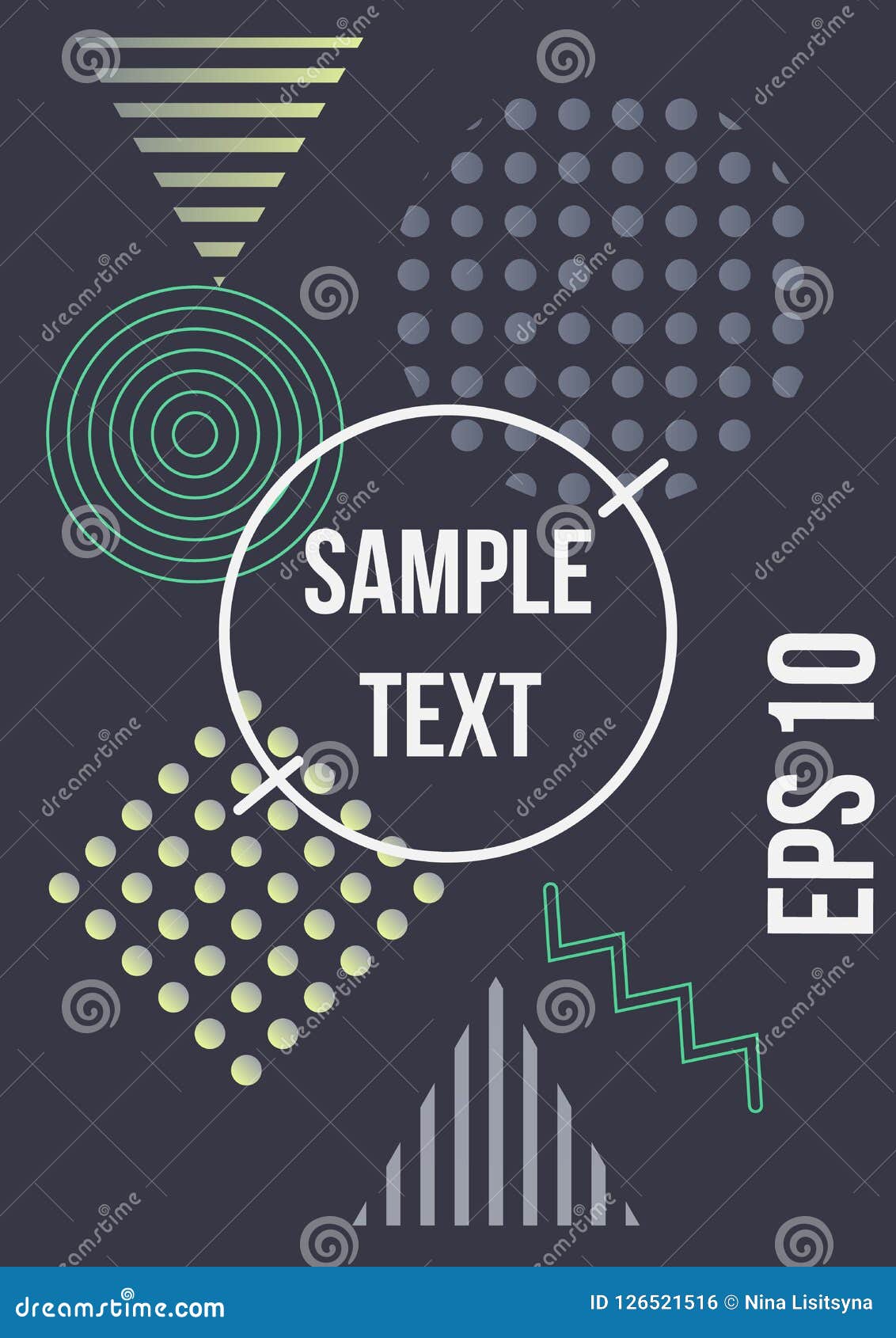 Minimum Geometric Coverage Stock Vector Illustration Of Graphic