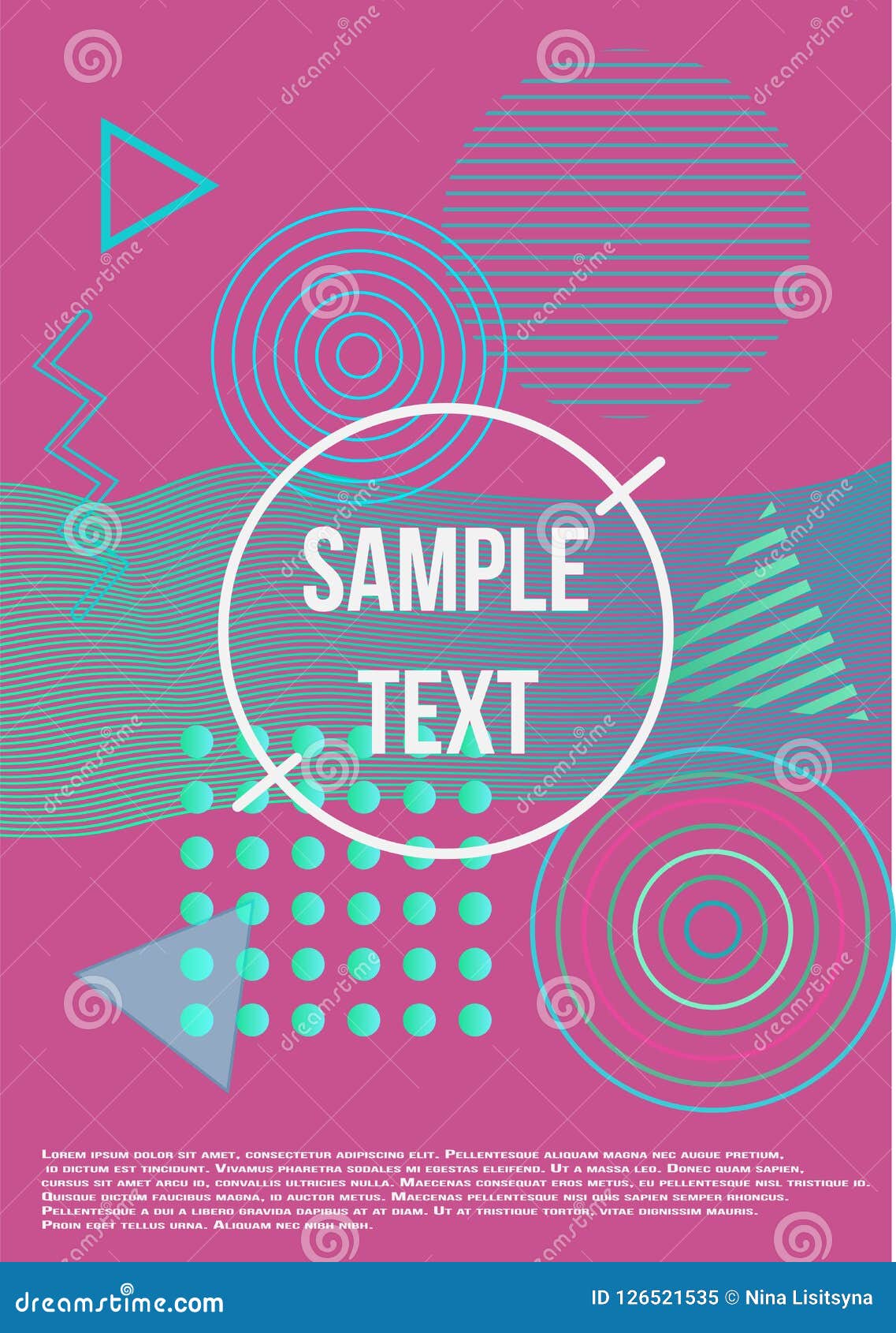 Minimum Geometric Coverage. Stock Vector - Illustration of identity ...