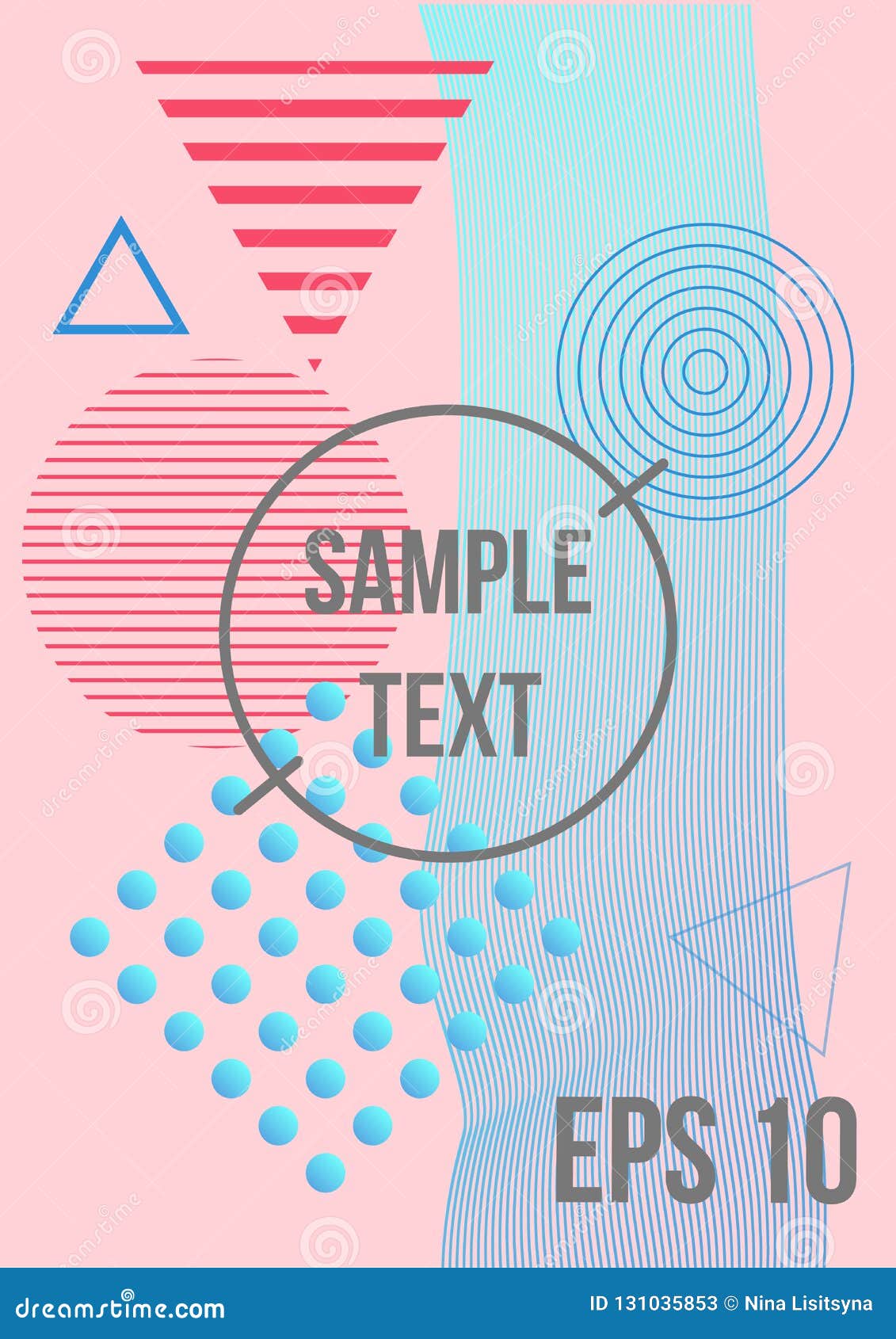 Minimum Geometric Coverage Stock Vector Illustration Of Contemporary