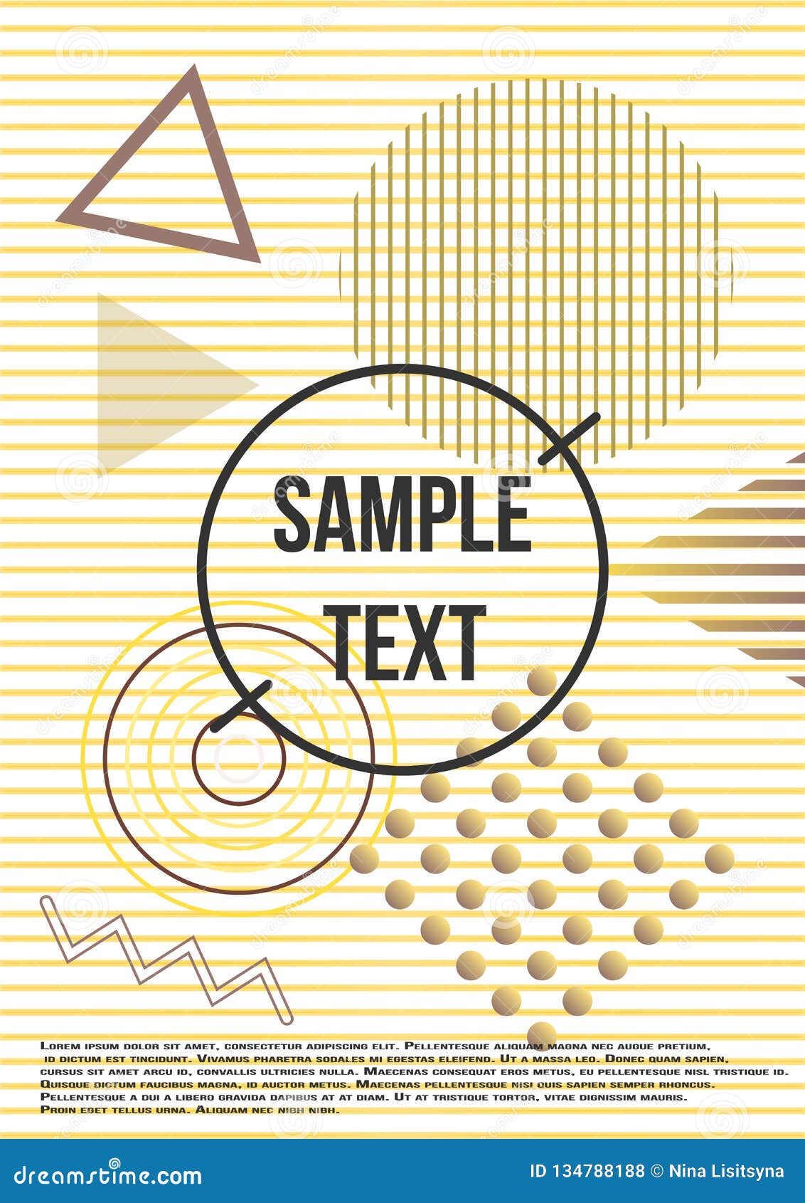 Minimum Geometric Coverage Stock Vector Illustration Of Brand