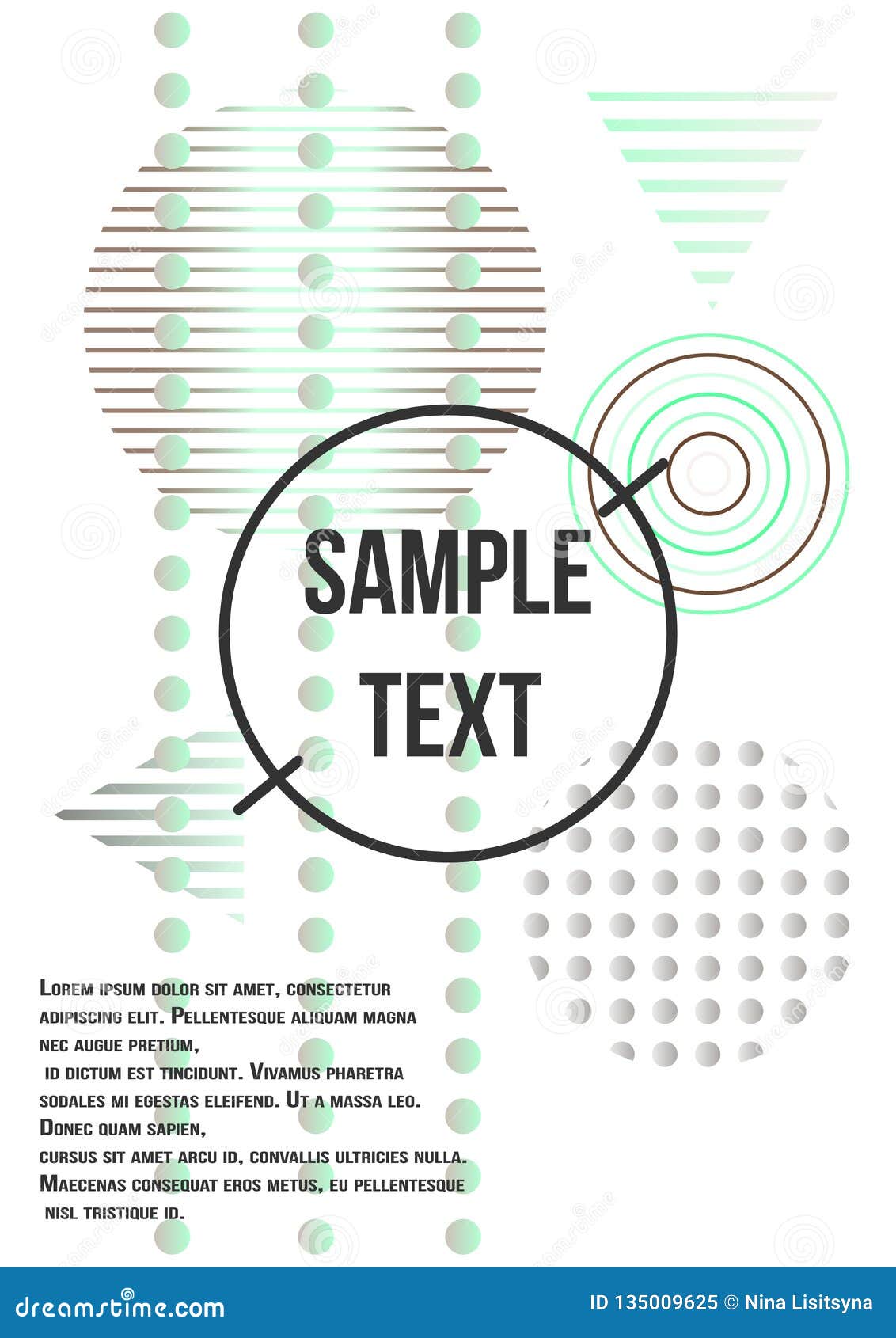 Minimum Geometric Coverage Stock Vector Illustration Of Book Color