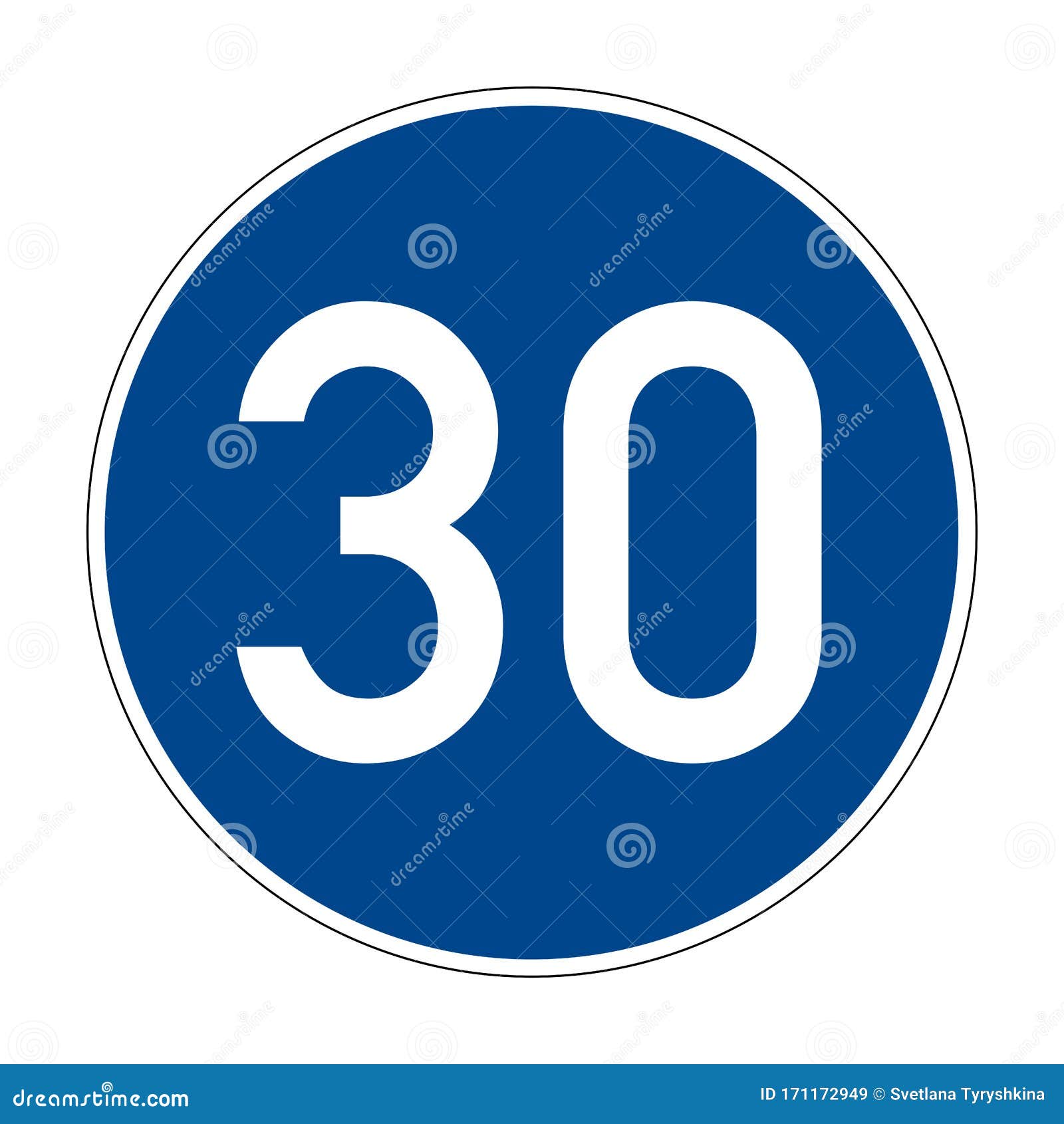 275 Minimum Speed German Road Sign Stock Vector - Illustration of ...