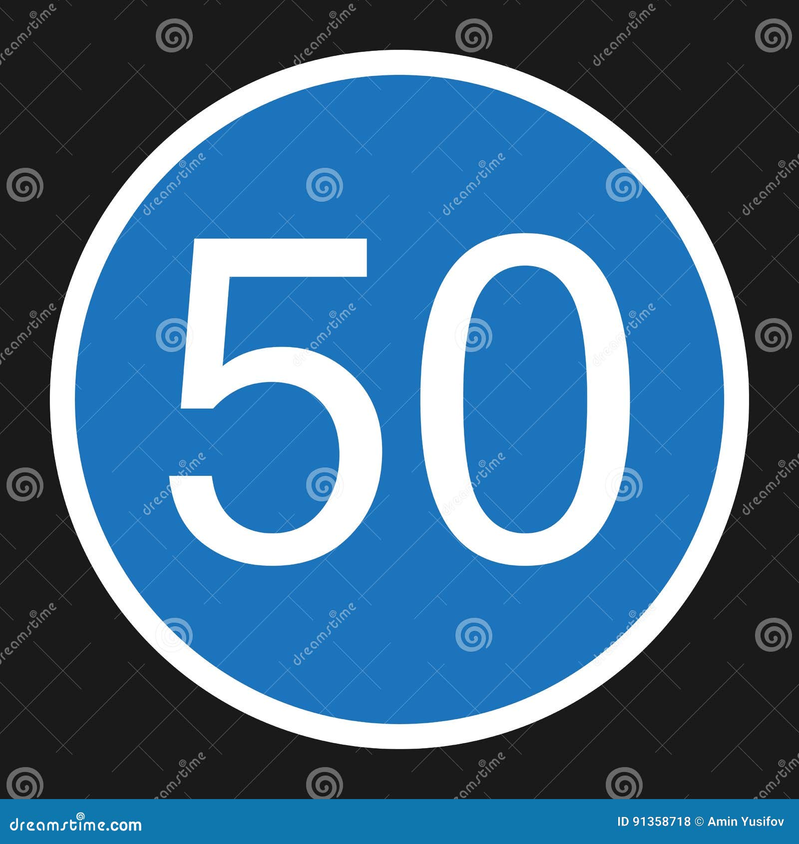 End Of Minimum Speed Limit Sign Meaning. Return To A Basic Road Speed ...