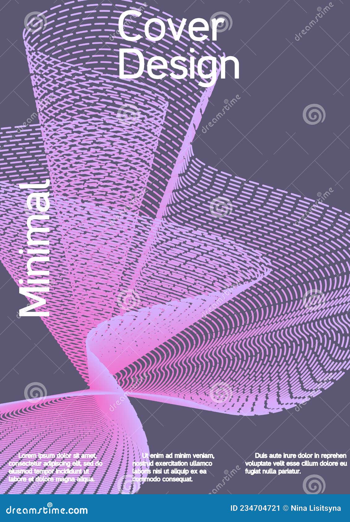 Minimum Vector Coverage. Creative Stock Vector - Illustration of card ...