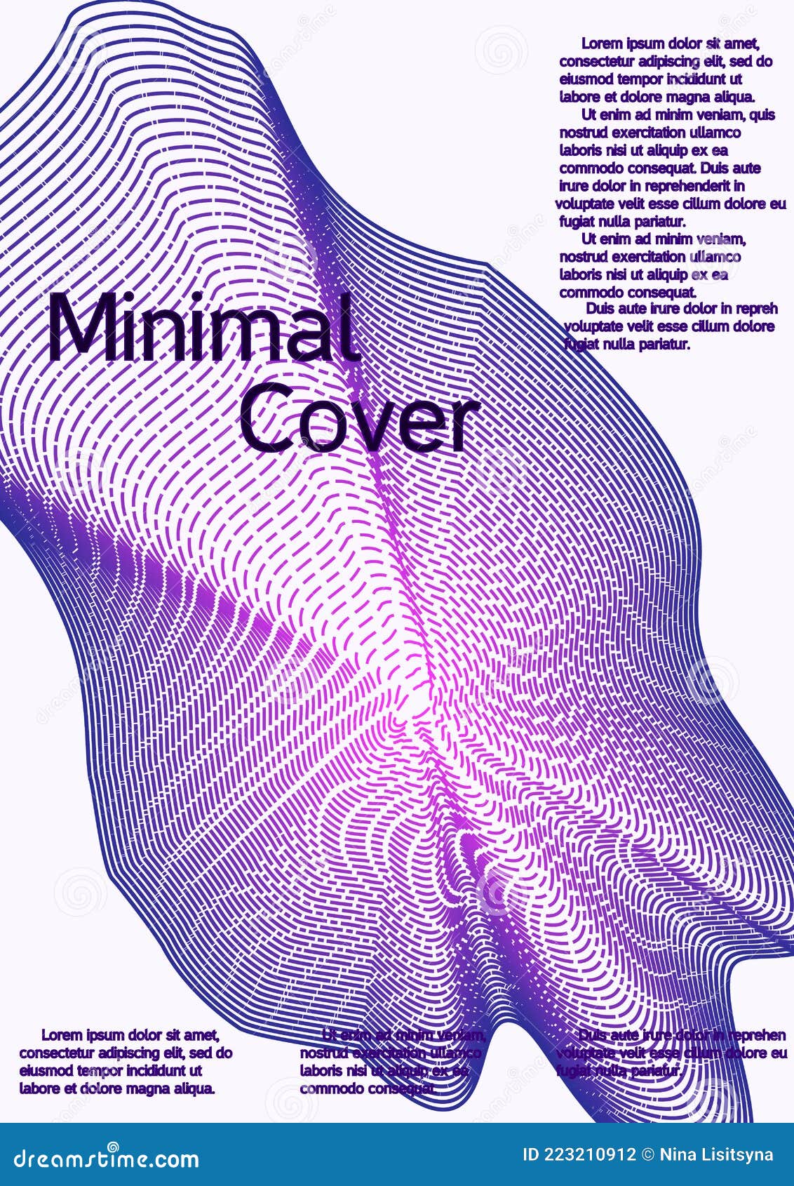 Minimum Vector Coverage. Creative Stock Vector - Illustration of banner ...