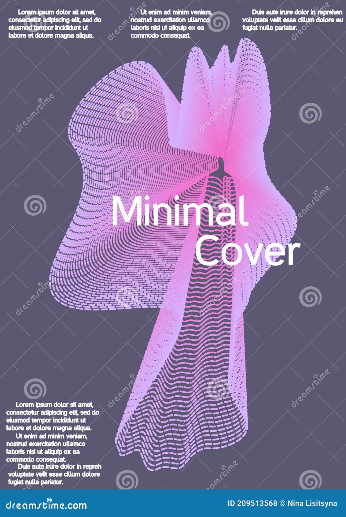 Modern Design Template. Creative Background from Abstract Lines Stock ...