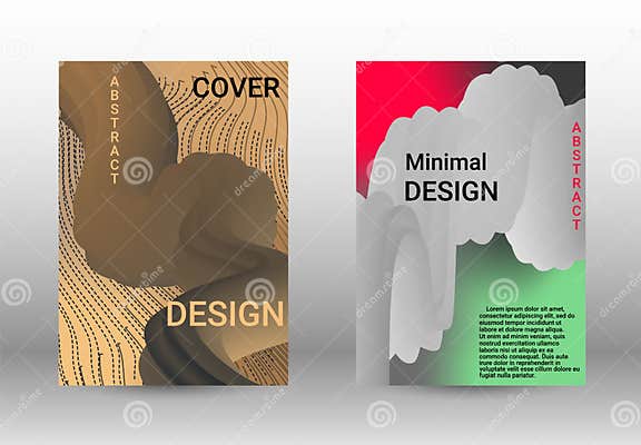 Minimum Vector Coverage. Set of Abstract Covers. Stock Vector ...