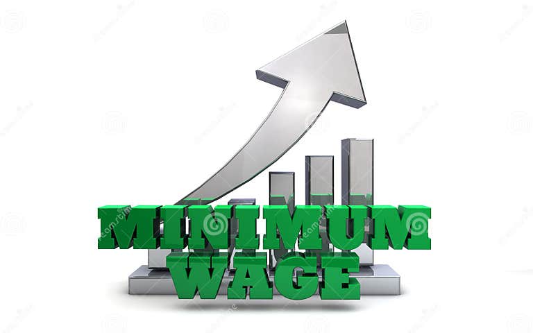 Minimum Wage stock illustration. Illustration of minimum - 62114652
