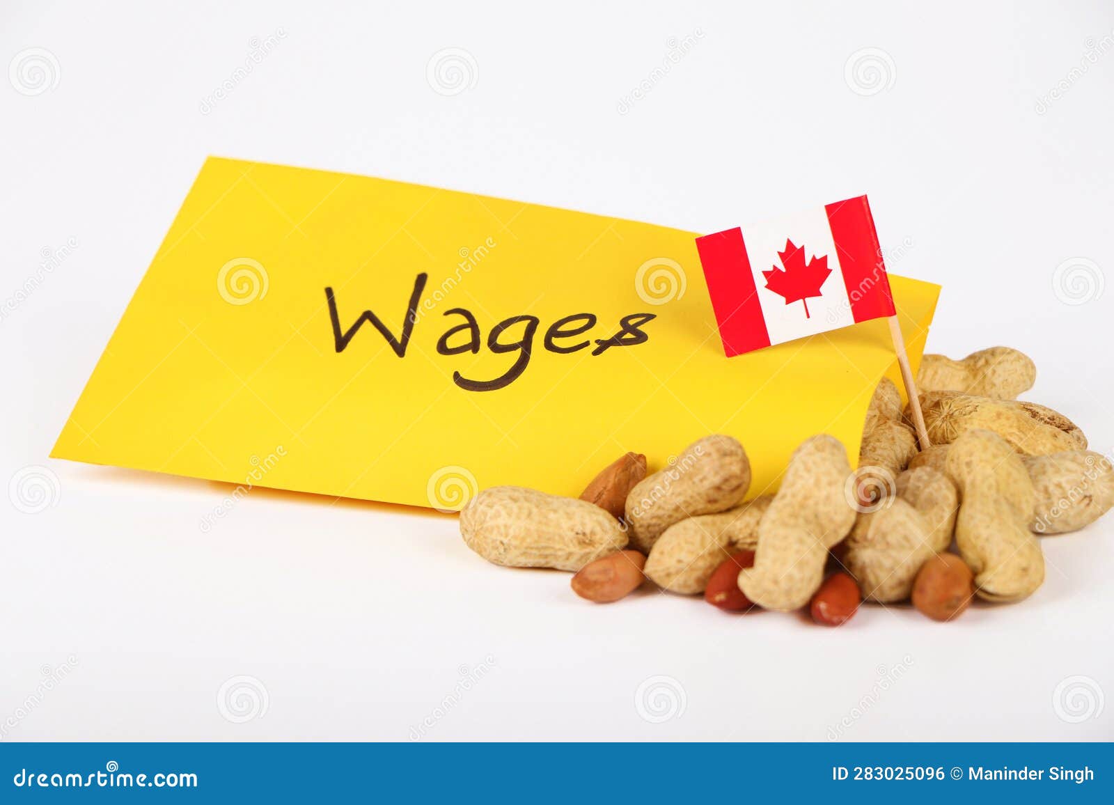 Minimum Wages or Low Wages Concept. Stock Photo - Image of vehicle ...