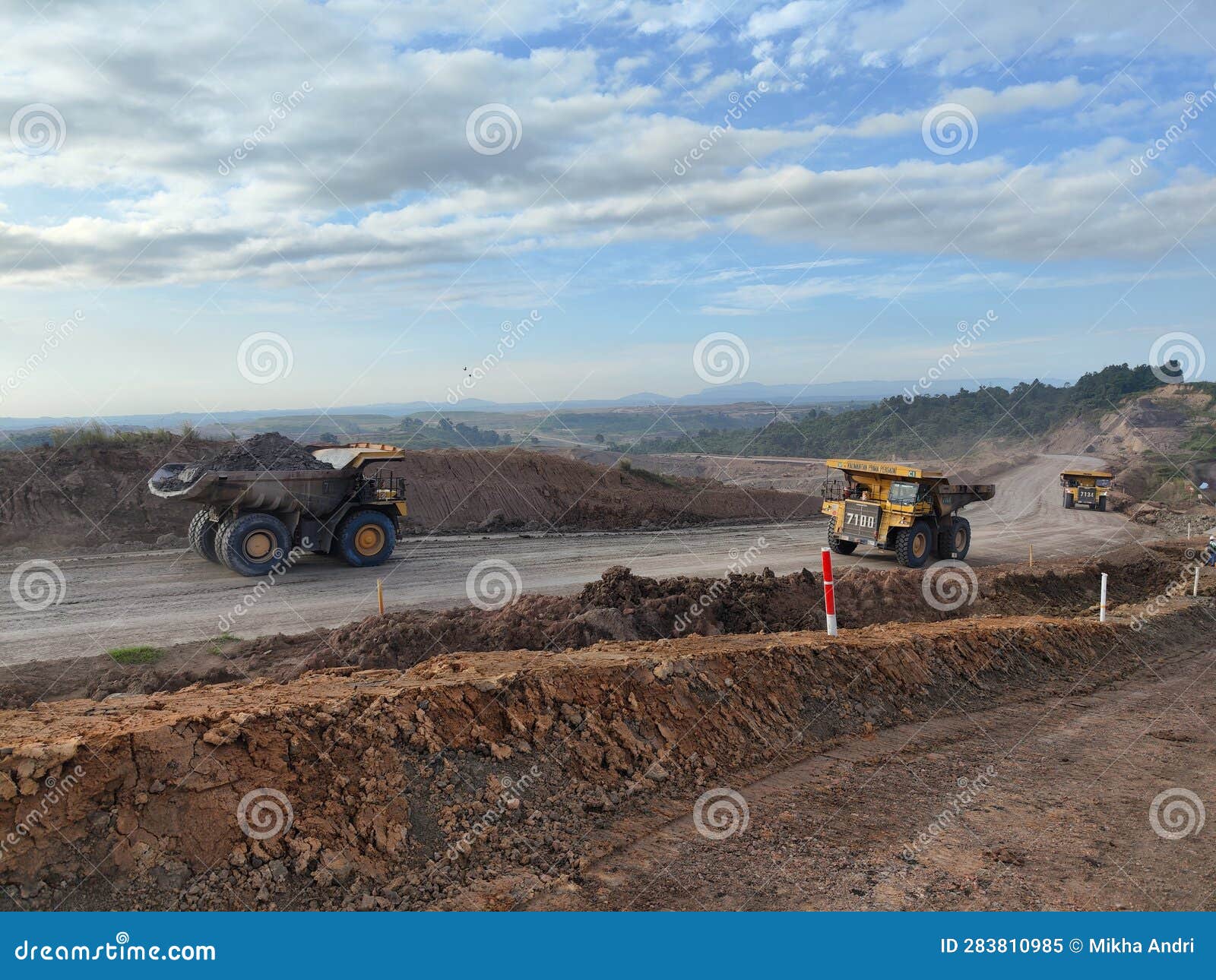 Mining Activity of Coal, Nickel, Cobalt, Lithium. Editorial Image ...