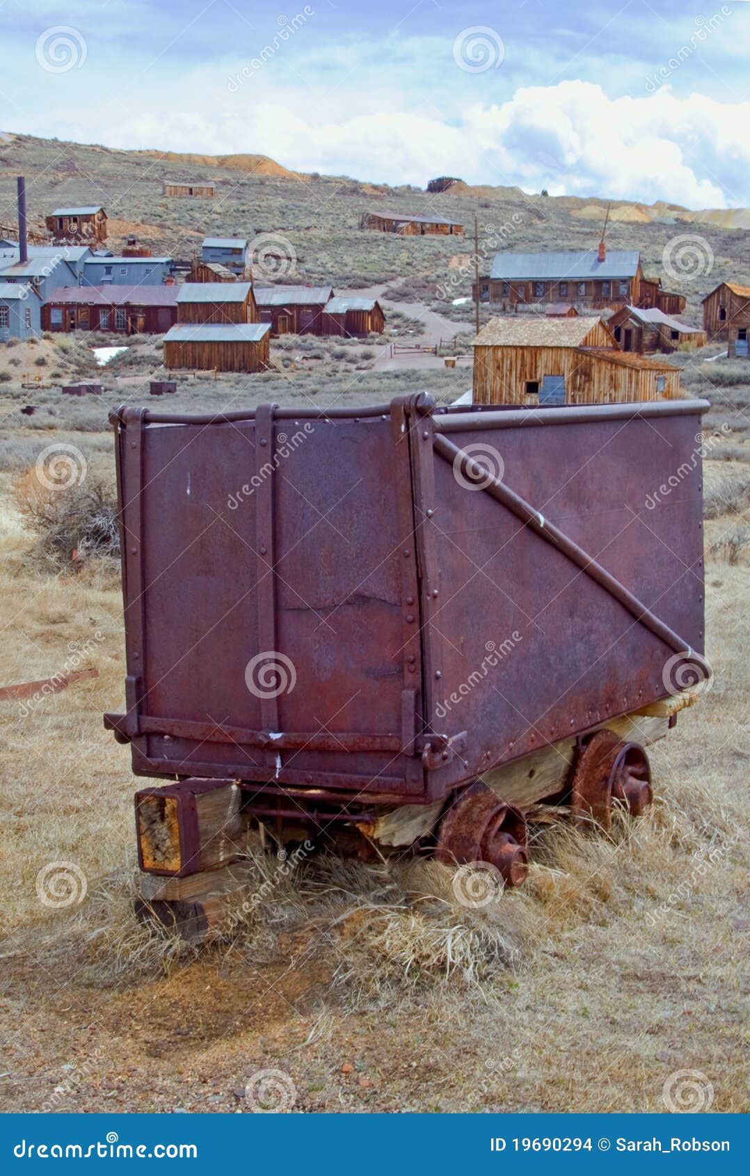 Mining cart stock photo. Image of gold, mining, historical - 19690294