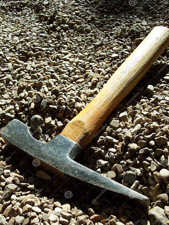 Mining Chisel Hammer stock photo. Image of coal, pebbles - 2800656
