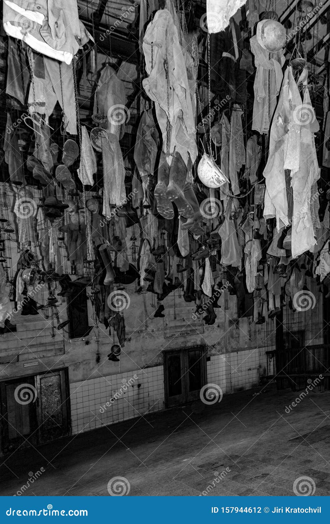 Mining Clothing in Mining Dressing Room Stock Photo - Image of ruin ...