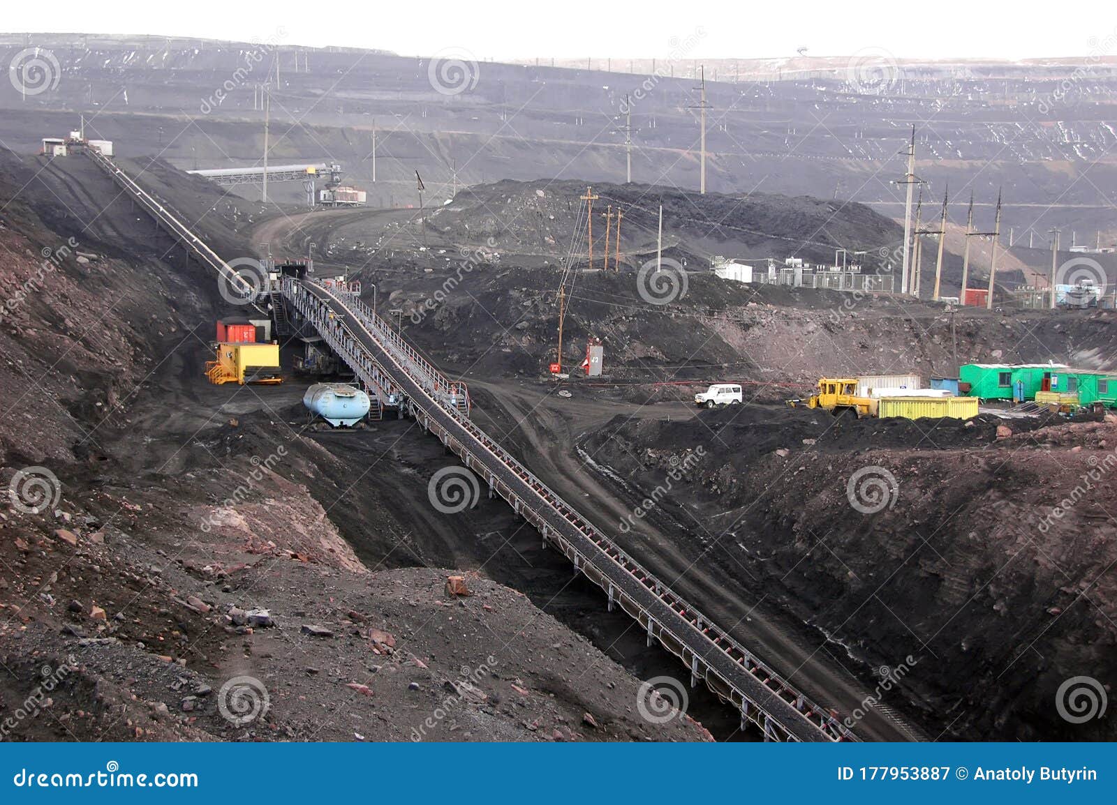 Mining, a Conveyor System for Transporting Rock Mass To the Surface ...