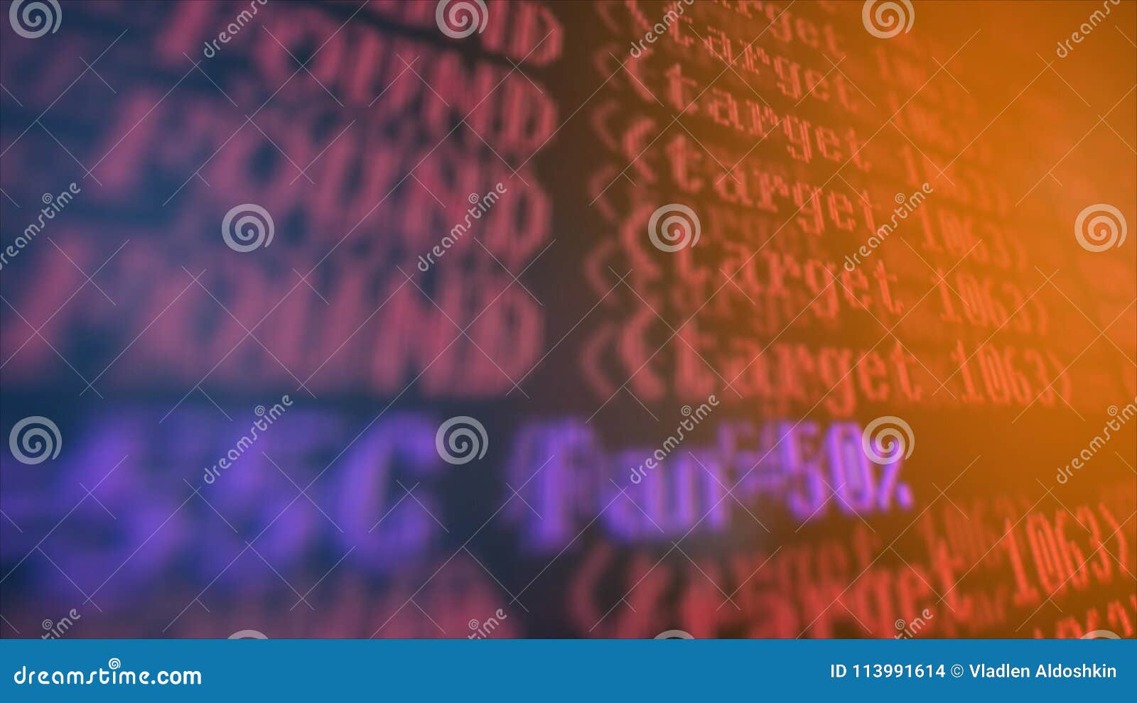 Mining Cryptocurrency Process Program on Display PC. Using Software ...